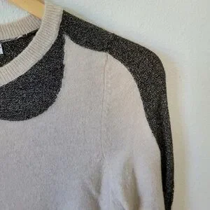 Anthropologie | Sweaters | Anthropologie Glamorous W Metallic Hints ...